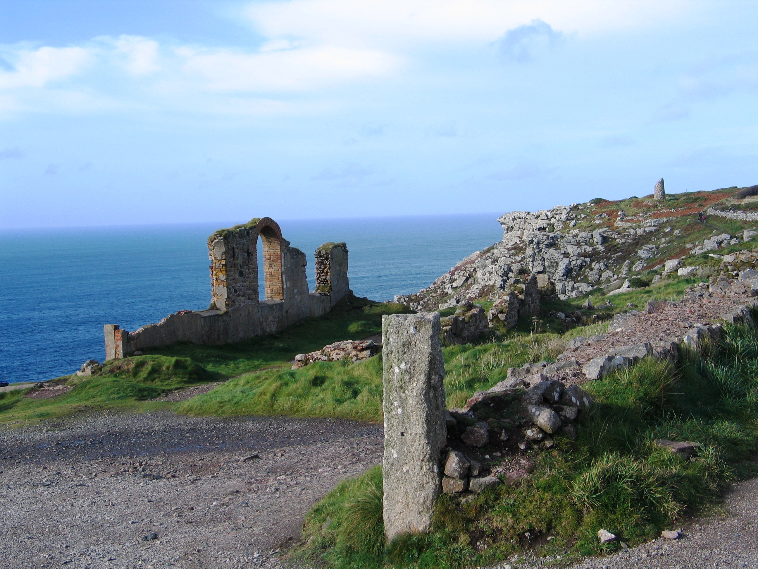 The Crowns Engine Houses Botallack Mine - Ednovean Farm